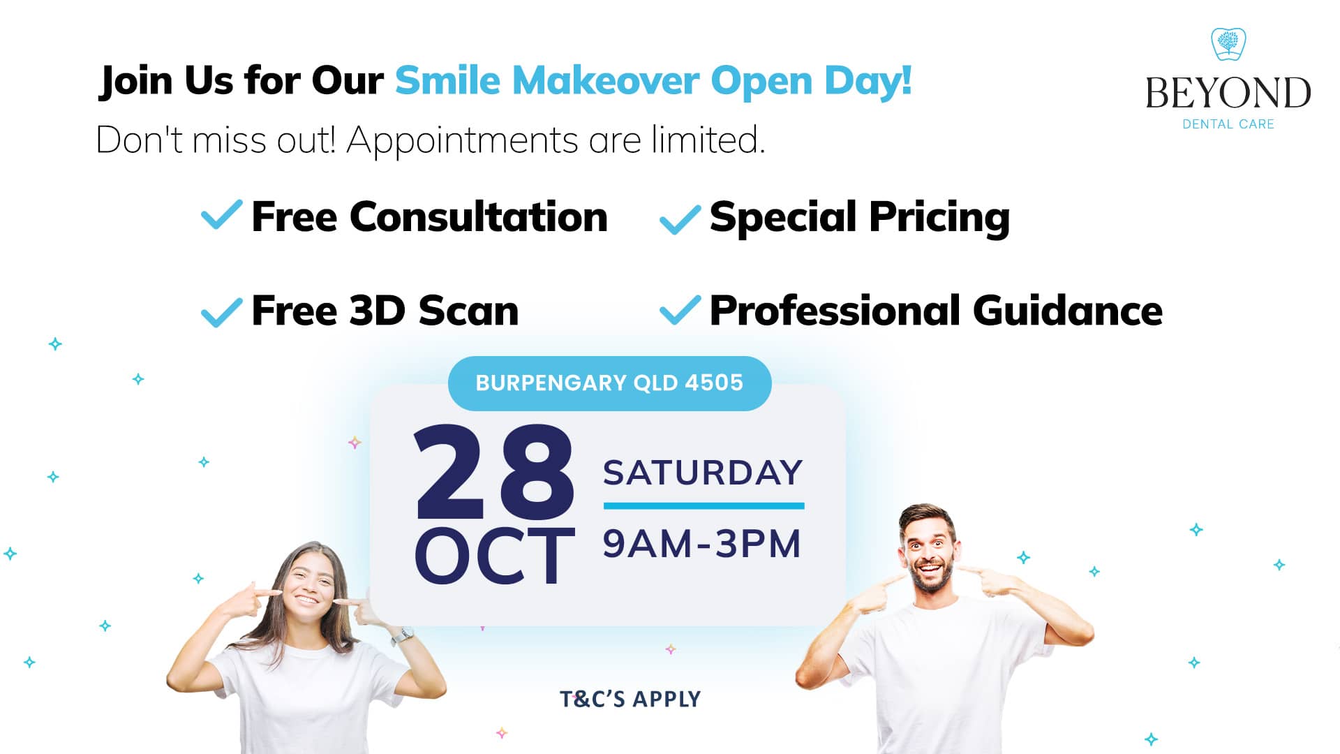 Smile Makeover Open Day: Free Dental Consultation & 3D Scan